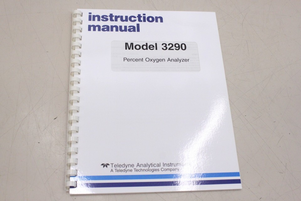 TELEDYNE 3290 Percent Oxygen Analyzer Sauerstoffanalysator 3290 OVP | eBay