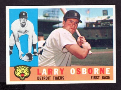 1960 TOPPS LARRY OSBORNE CARD NO:201 NEAR MINT CONDITION | eBay
