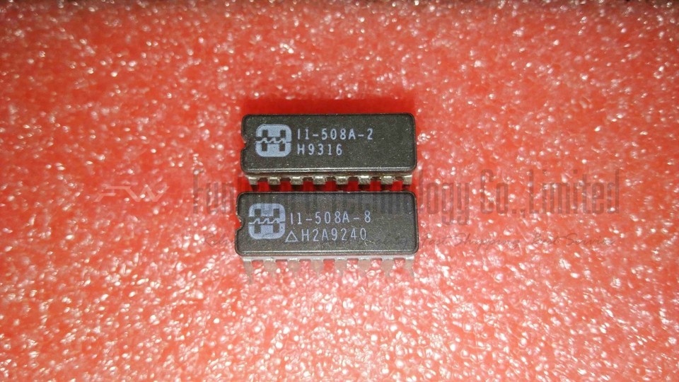 Harris HI1-508A-2 HI1-508A-5 HI1-508A-8 8-CH Analog Multiplexer CDIP16 ...