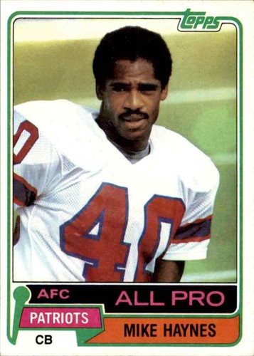 1982 Topps #230 Mike Haynes HOF New England Patriots / Arizona State | eBay