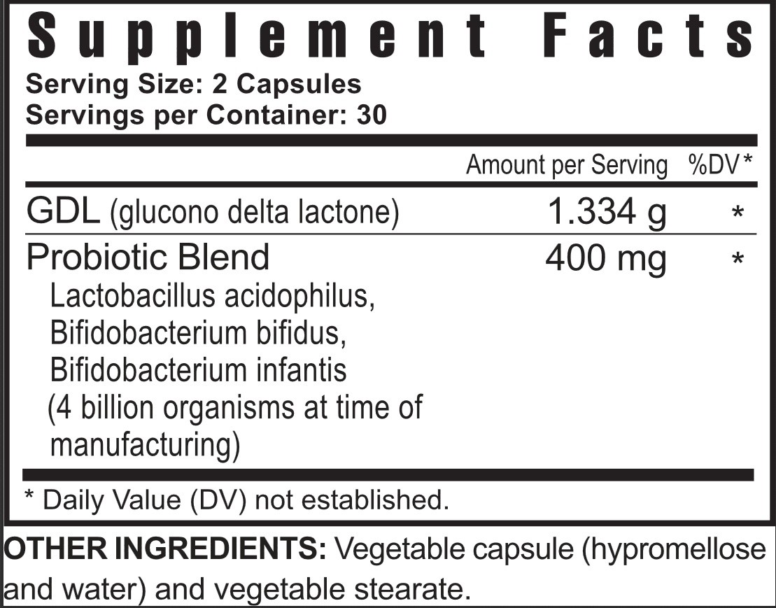 Ultimate Flora Ingredients