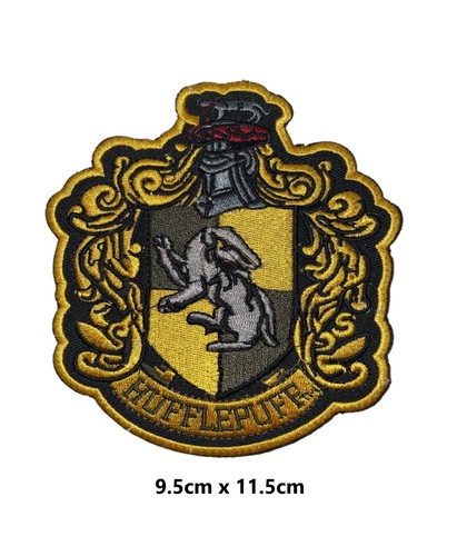 Hufflepuff Embroidered Patch sew iron on Patches of Hogwart House | eBay