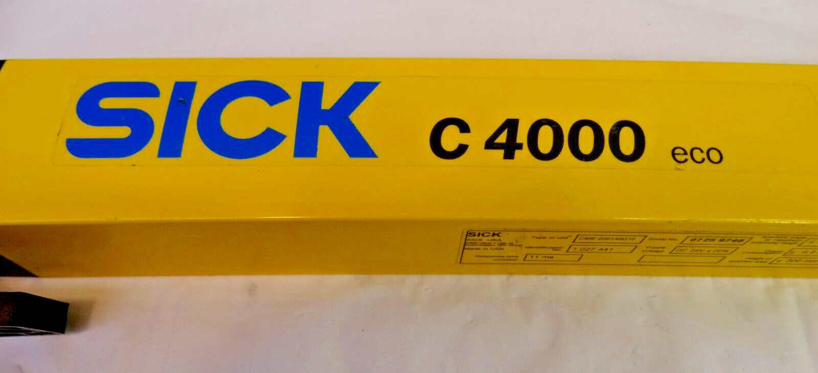 Sick C4000 eco C40E-0301AN310 Light Unit, for Parts/ Repair | eBay