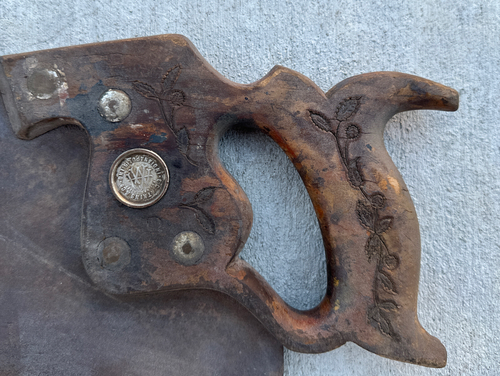 Vintage E.C Atkins 26” HAND SAW | eBay