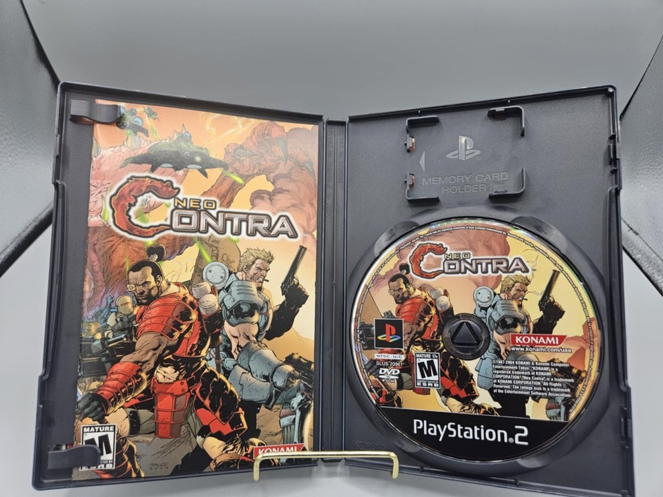 Neo Contra - PlayStation 2, PS2 - Complete CIB - Black Label BL ...