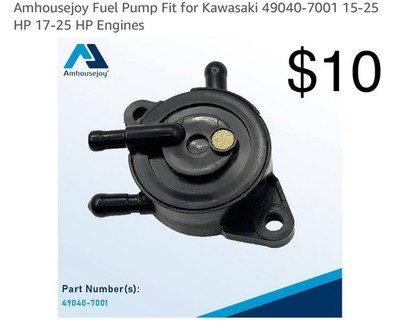 Genuine OEM Kawasaki 49040-0801 Fuel Pump (Replaces 49040-0769) | eBay