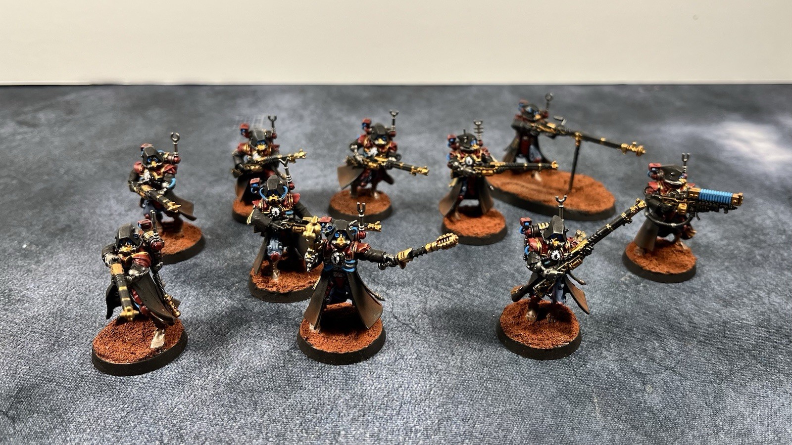 Warhammer 40K Adeptus Mechanicus Skitarii Rangers Well Painted Stygies ...