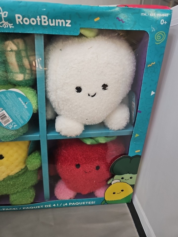 New In Box ROOT BUMZ Bum Bumz By RUSS In Box Set Of 4 Plush Toys | eBay