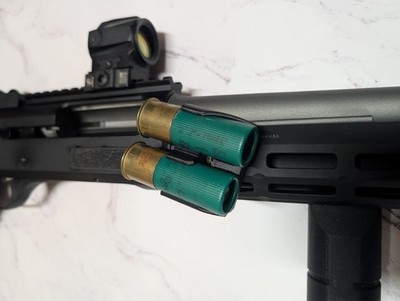 Double 12 Gauge Match Saver New Design! M-Lok Angled Shotgun Shell ...