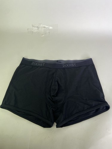 2xist Essential Cotton Stretch 1 Piece Trunk Boxer Brief Underwear Mens ...