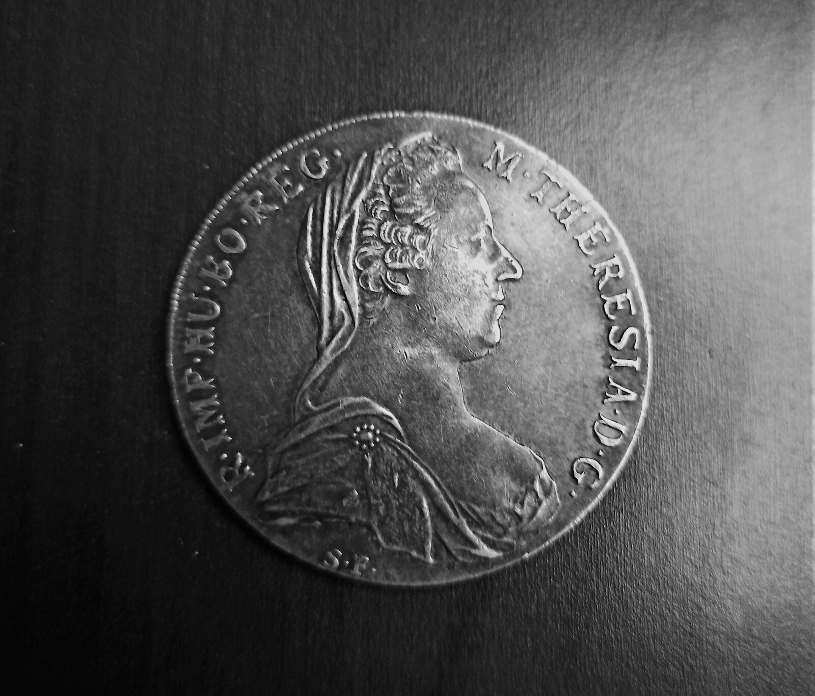Austria 1780 S.F. 1 thaler silver coin Maria Theresia - Very rare | eBay