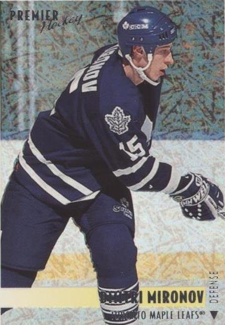 1994-95 O-Pee-Chee Premier - Dmitri Mironov #165 Special Effects for ...