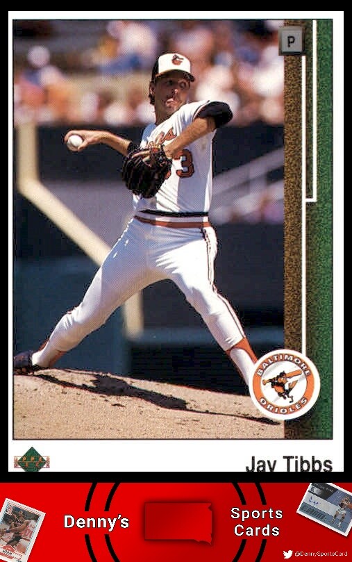1989 Upper Deck #655 Jay Tibbs Baltimore Orioles Baseball Card | eBay