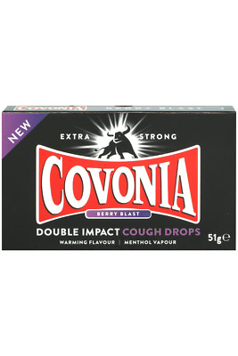 Covonia Cough Lozenges Double Action Berry Blast 51g | eBay UK