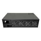 Mining rig Frames w/ 4 High Airflow Fans, Max 8 GPUs Mining Rig Case ...