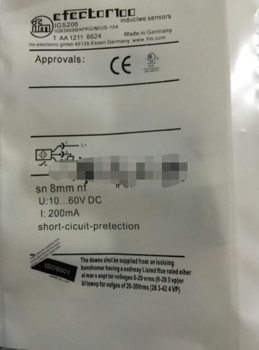 1PC New IFM Proximity Switch IGS206 GB3008BAPKG/US-104 free shipping # ...