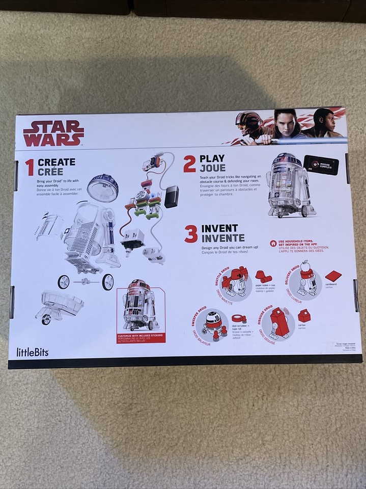 Brand New Star Wars Droid Inventor Kit by littleBits 30+ Pieces ...