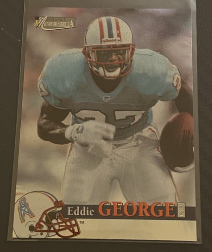 1996 Pro Line II Memorabilia Eddie George Rookie #91 | eBay