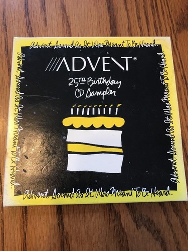 Advent 25th Birthday CD Sanpler Ships N 24h | eBay