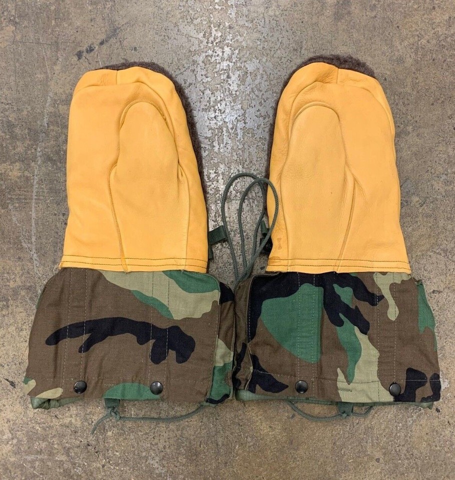 Woodland Arctic Extreme Cold Weather Mittens Medium N4B USGI NOS | eBay