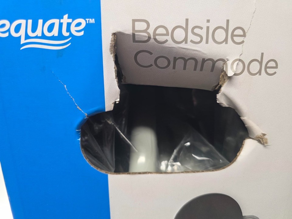 Equate Steel Foldable 3-in-1 Bedside Toilet Commode – NEW | eBay