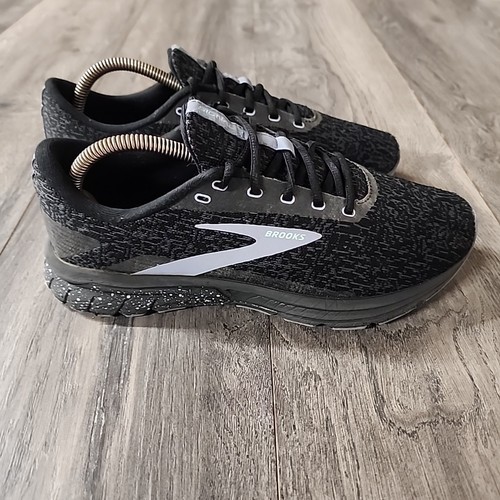 Brooks Signal 3 Running Sneakers Women Size 9.5 B Black Purple Comfort ...