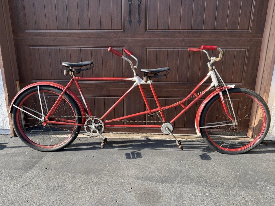 Colson Prewar Bicycle Tandem Rear Steer Beautiful Bike 1935 1936 ...