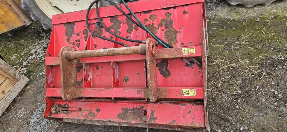 AG 150 Cubicle Dispenser Bucket Manitou Brackets Loader Tractor Mounted ...