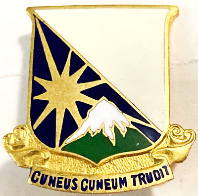 US Army WWII Crest DI/DUI Pin: 29th Transportation Battalion *Desohler ...