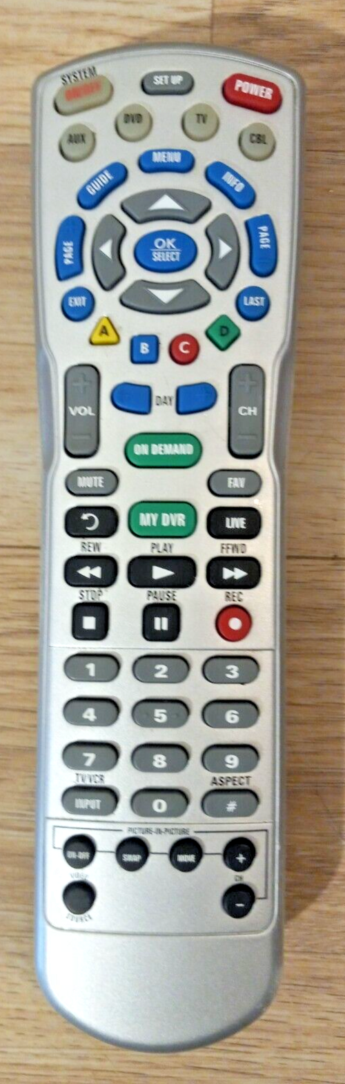 Charter Spectrum Universal Remote Control silver replacement television ...