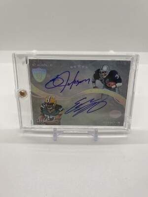 Bo Jackson/Eddie Lacy Dual 2013 Topps Five Star Football On-Card Auto ...