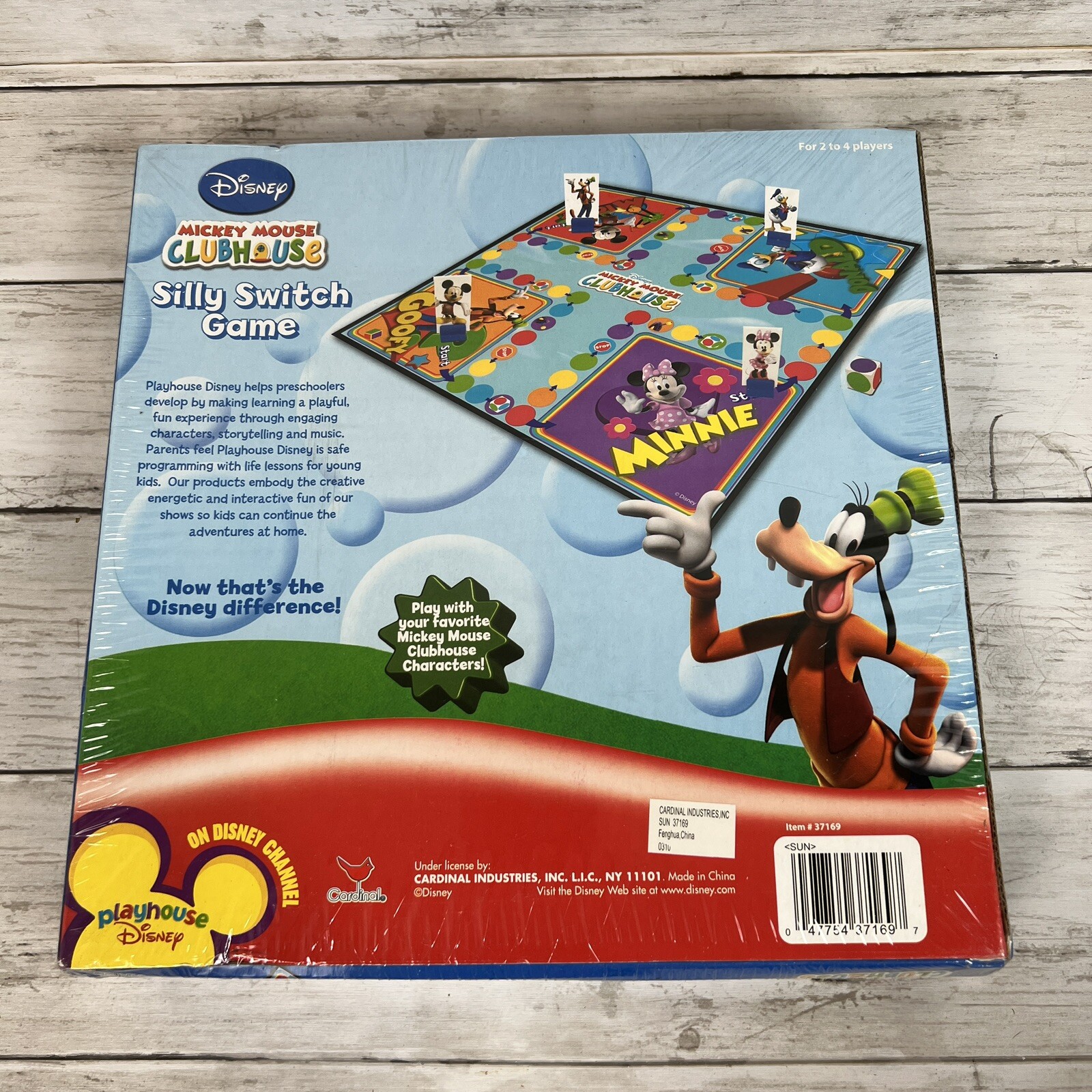 Disney Playhouse Board Game Mickey Mouse Clubhouse SILLY SWITCH GAME ...