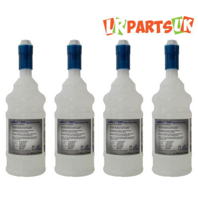 Jaguar Land Rover Adblue Diesel Exhaust Fluid 4x1.89Lt Bottles DEF ...
