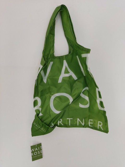Waitrose & Partners｜green Core Pouch Bag｜reusable Shopping Tote Bag ...