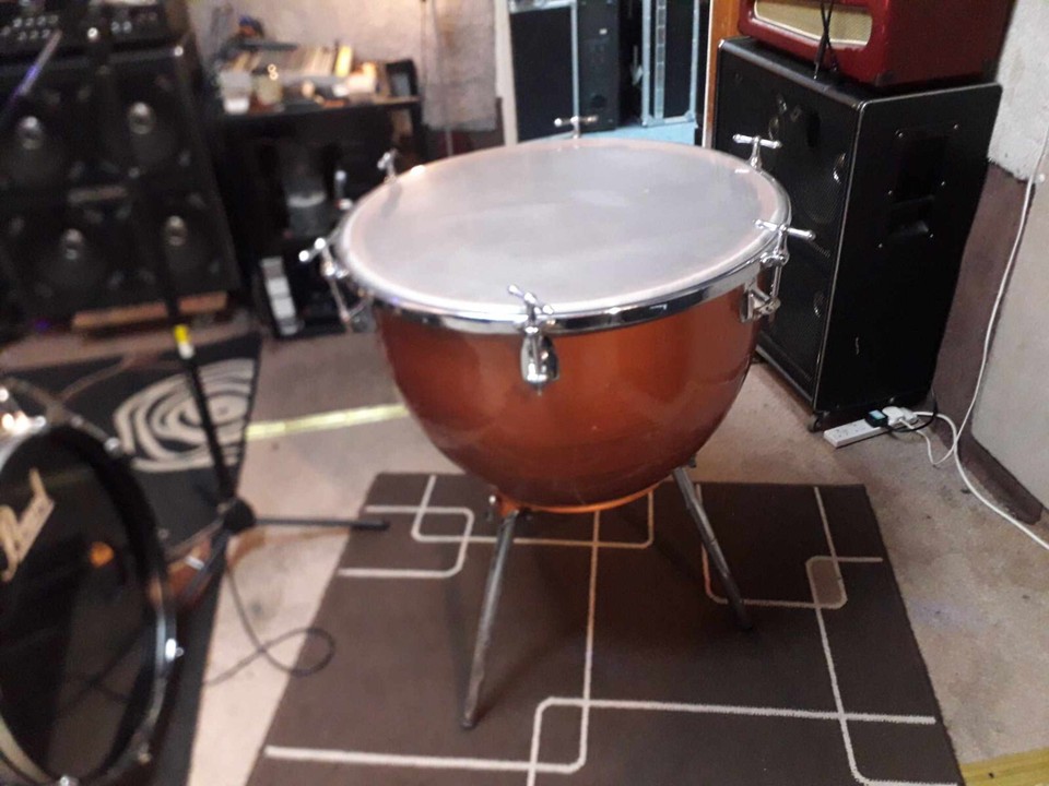 Premier Kettle Timpani Drum 25" inches Copper finish Adjustable height ...