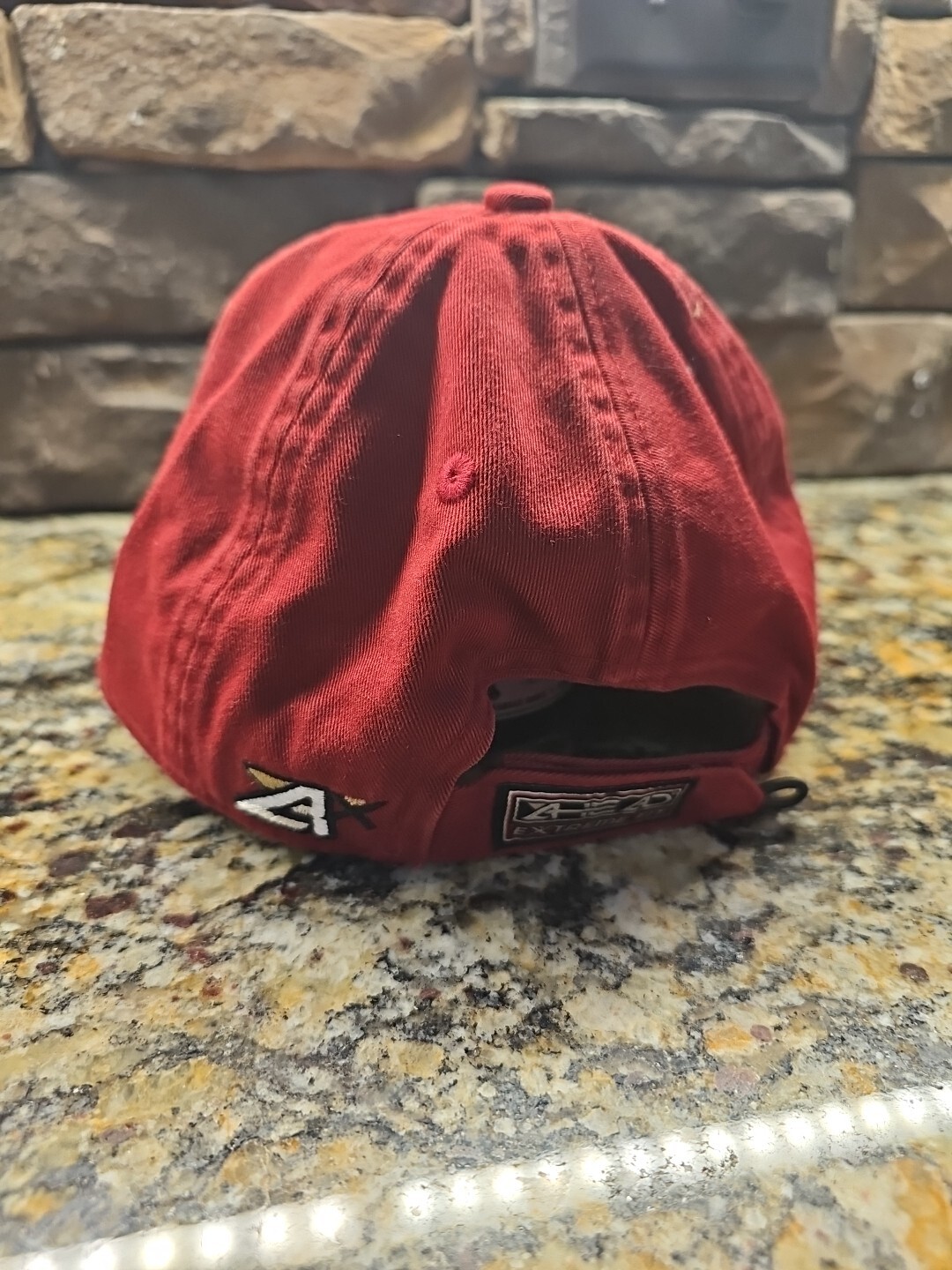 Imperial AJGA RED Hat American Junior Golf Association Cap Strap Back ...