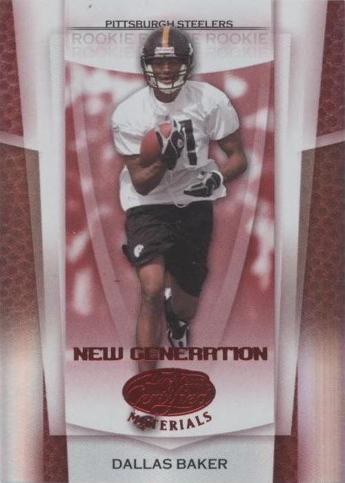 2007 Leaf Certified Materials - New Generation Dallas Baker #184 Mirror ...