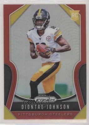 2019 Panini Prizm Rookies Red Prizm Diontae Johnson #352 Rookie RC | eBay