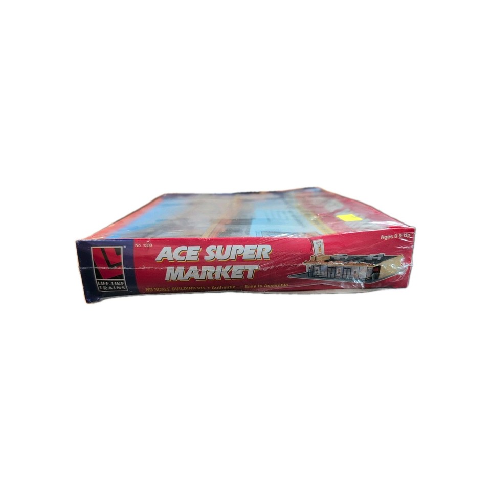 Life-Like Trains HO Scale ACE SUPER MARKET Model Building Kit #1330 ...