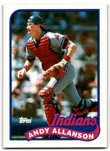 1989 Topps Andy Allanson Cleveland Indians #283 | eBay