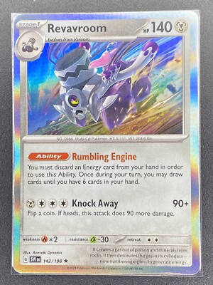 Revaroom 142/198 Holo Rare SV01: Scarlet & Violet Base Set NM - Pokémon ...