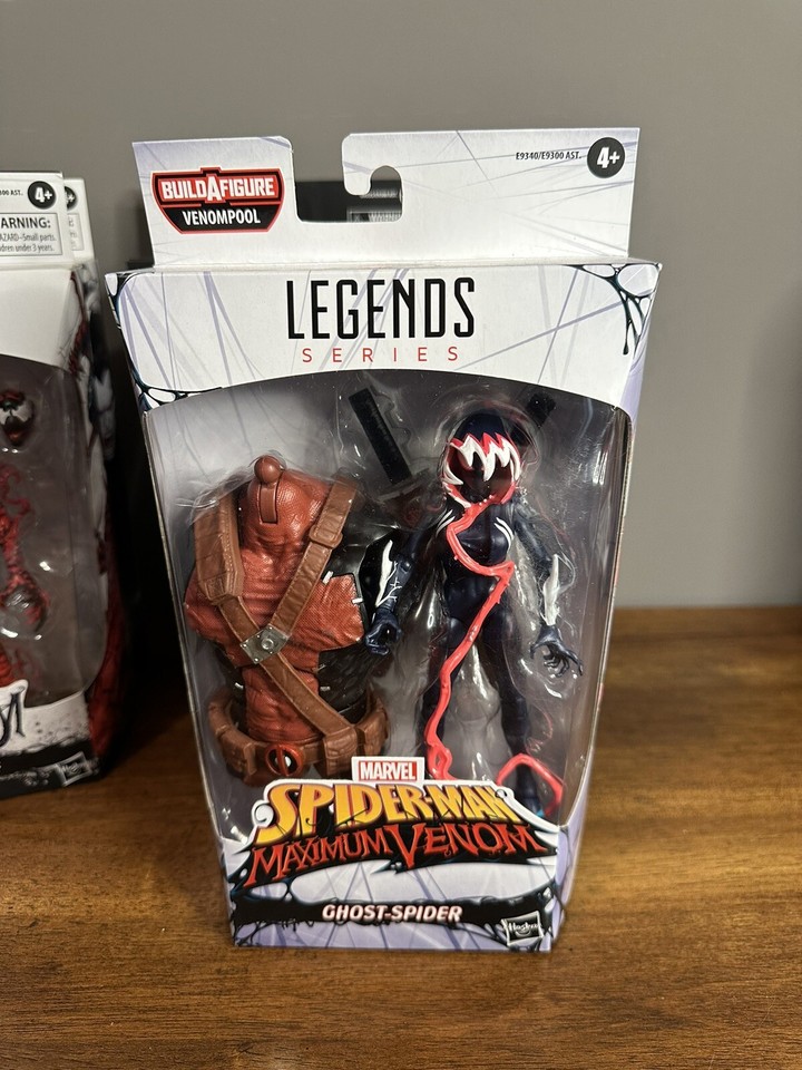 NEW Marvel Legends Venompool BAF Wave Set Complete RARE Venom Carnage ...