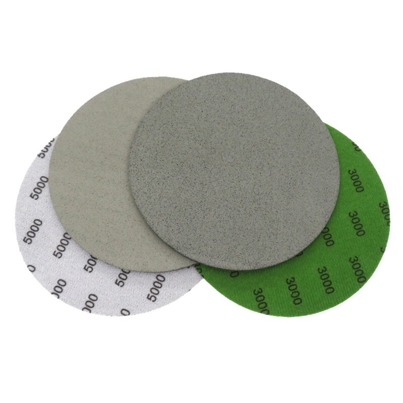 6 150mm Round Sponge Sandpaper Portable Hook & Sanding Disc for ...