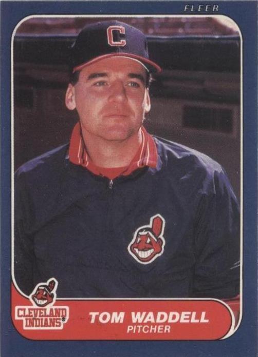 1986 Fleer - Tom Waddell #599 for sale online | eBay