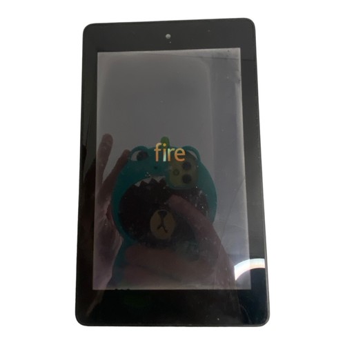 🥝 AS IS BROKEN AMAZON FIRE TABLET E-READER 7.5" SCREEN POWERS ON BUT ...