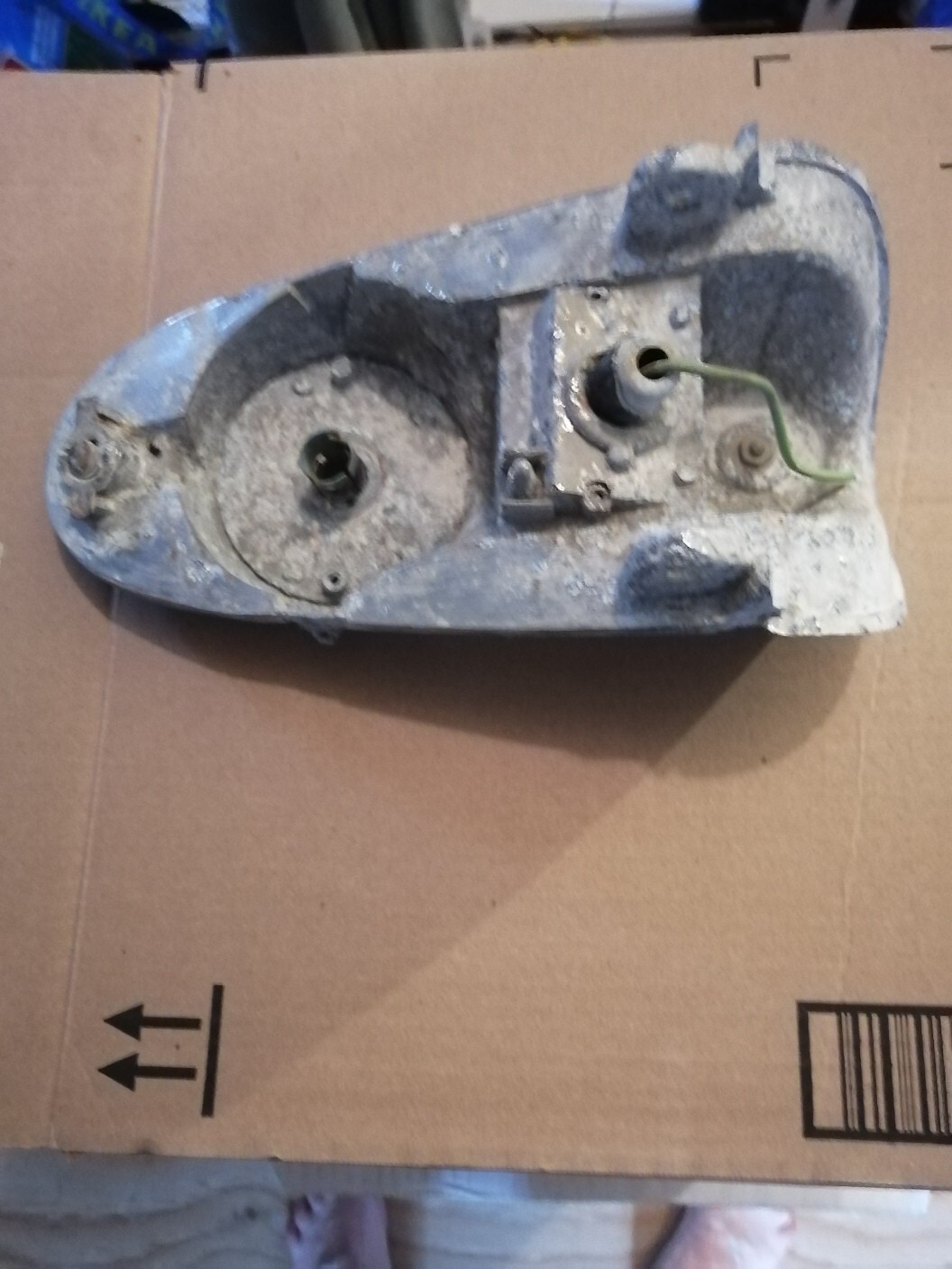 1956 Chevy Rear Tail Light Housing Assembly With Opening Gas Latch | Canada