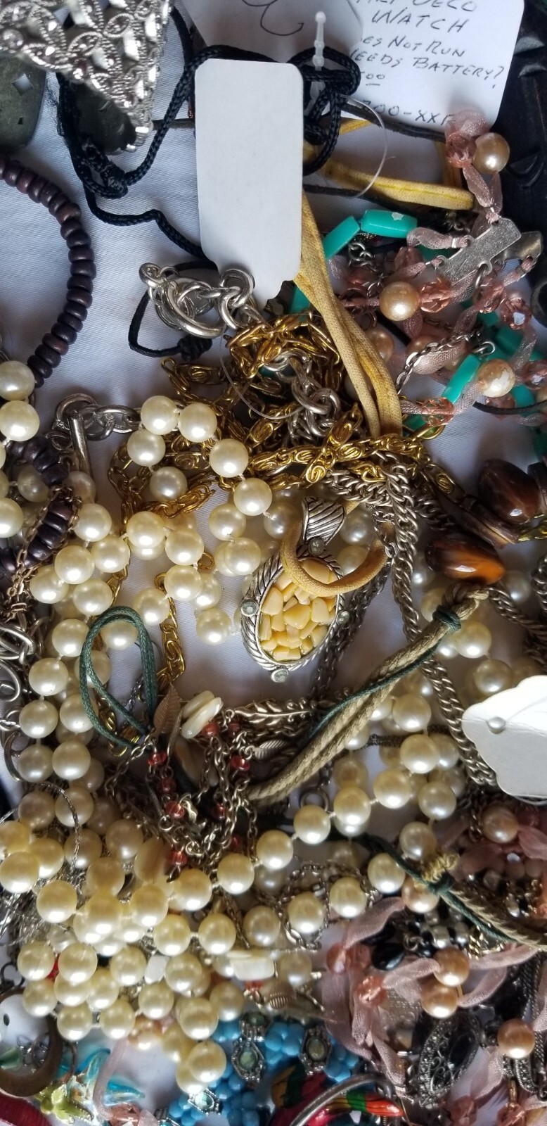 Vintage - Fashion Mix Jewelry 3.5 pounds wearable junk drawer | eBay