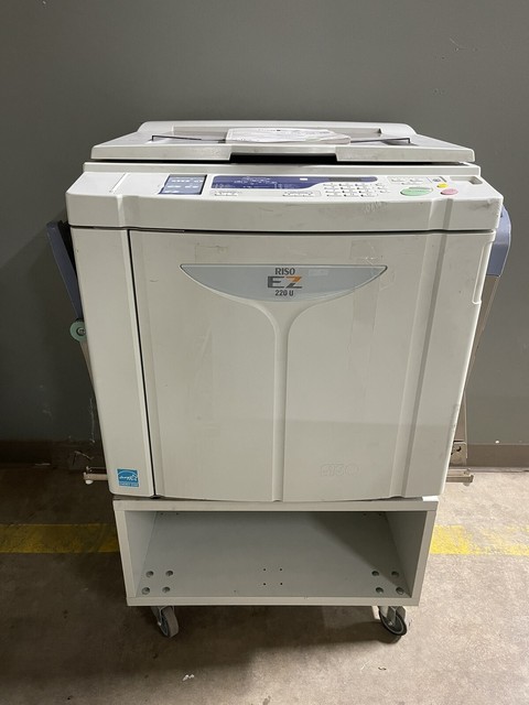 RISO Risograph EZ 220u High Speed Digital Duplicator EZ220U Only 1838 ...