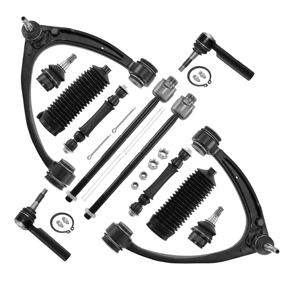 4WD Front End 16pc Suspension Kit for Silverado Sierra Chevy GMC Yukon ...