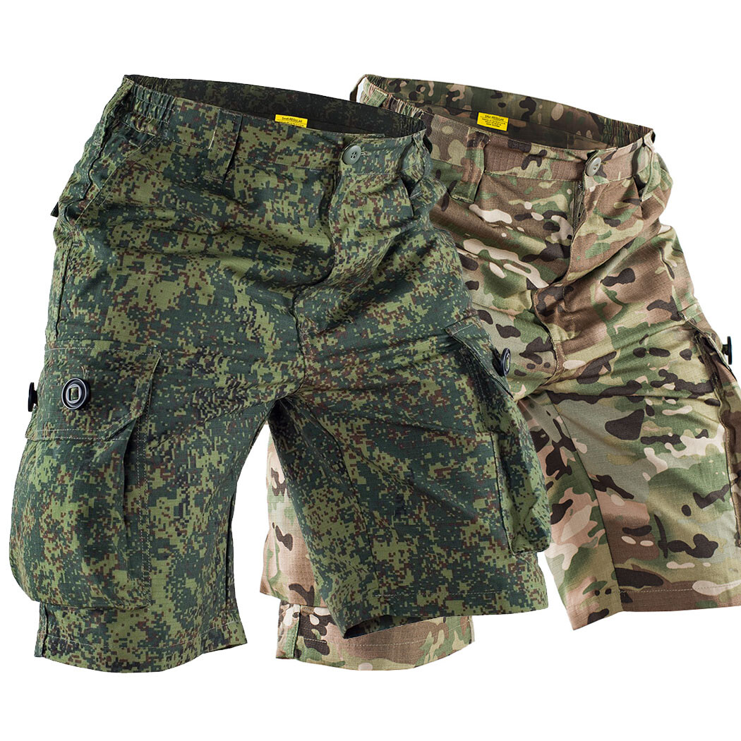 Men's Cargo Shorts Russian EMR Tactical Camo Overalls Short Pants | eBay